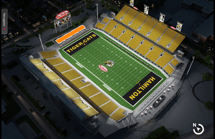 Virtual View of Tim Hortons Field Unveiled – Hamilton Tiger-Cats