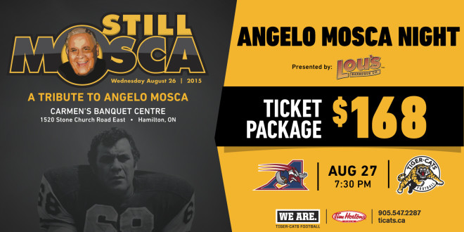 Angelo Mosca Night set to follow STILL MOSCA charity fundraiser event ...