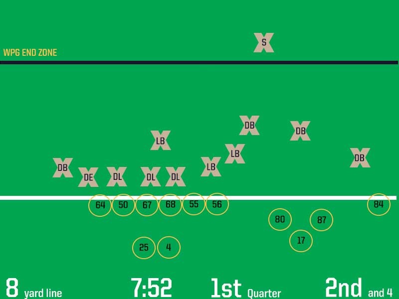 Film Room: Ryan Bomben's big man touchdown - Hamilton Tiger-Cats