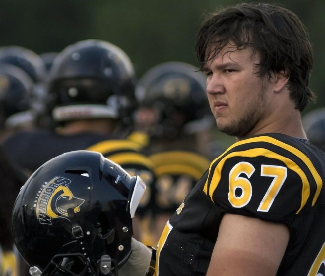 First Round Pick Gibbon Happy to be Home - Hamilton Tiger-Cats